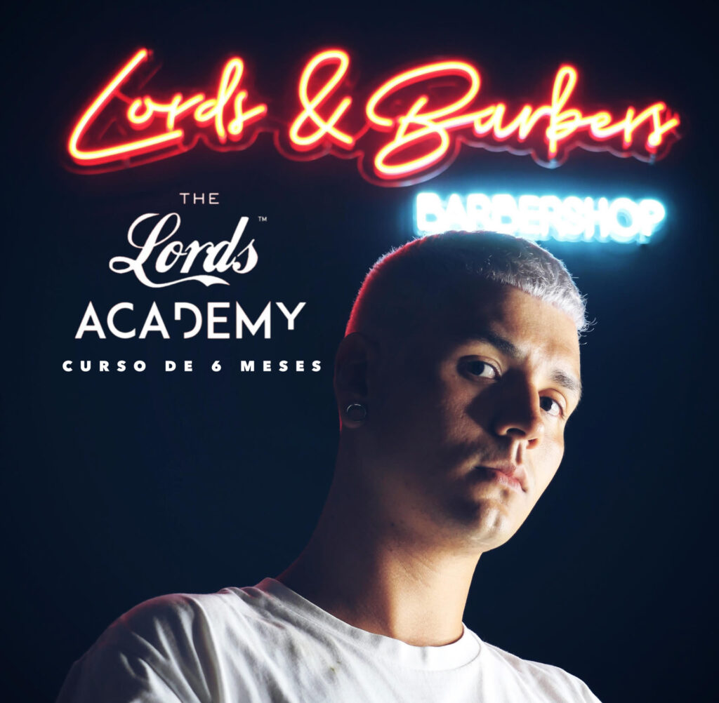 Curso Barbero - The Lords Academy | Academia de Barbería · Cursos